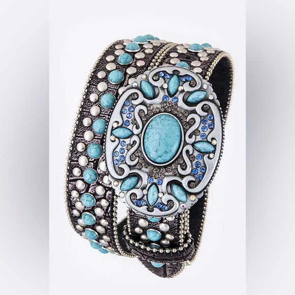 Accessories | Unisex Genuine Leather Rodeo Concho Western Statement ...
